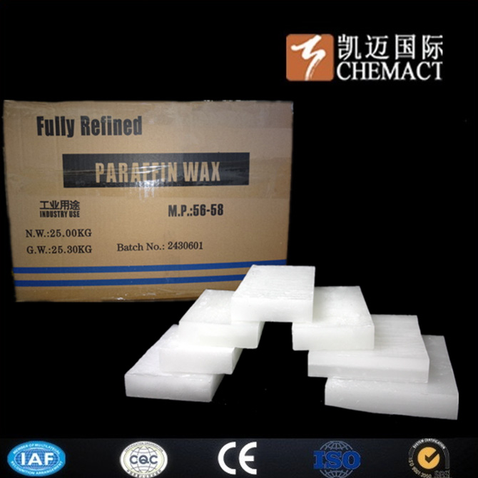 Fully Refined Paraffin Wax 56-58 from China manufacturer - CHEMACT